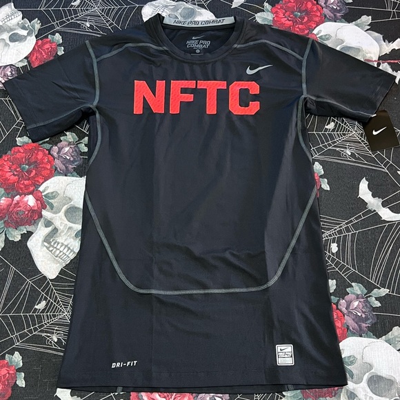 Nike | Shirts | Nwt Nike Football Training Camp Drifit Pro Combat Nftc ...